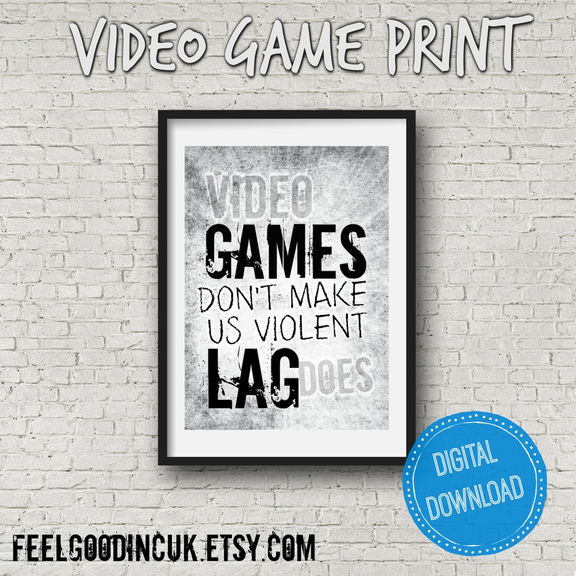 SET OF FOUR Xbox Video Game Posters Light Grey Xbox | Etsy