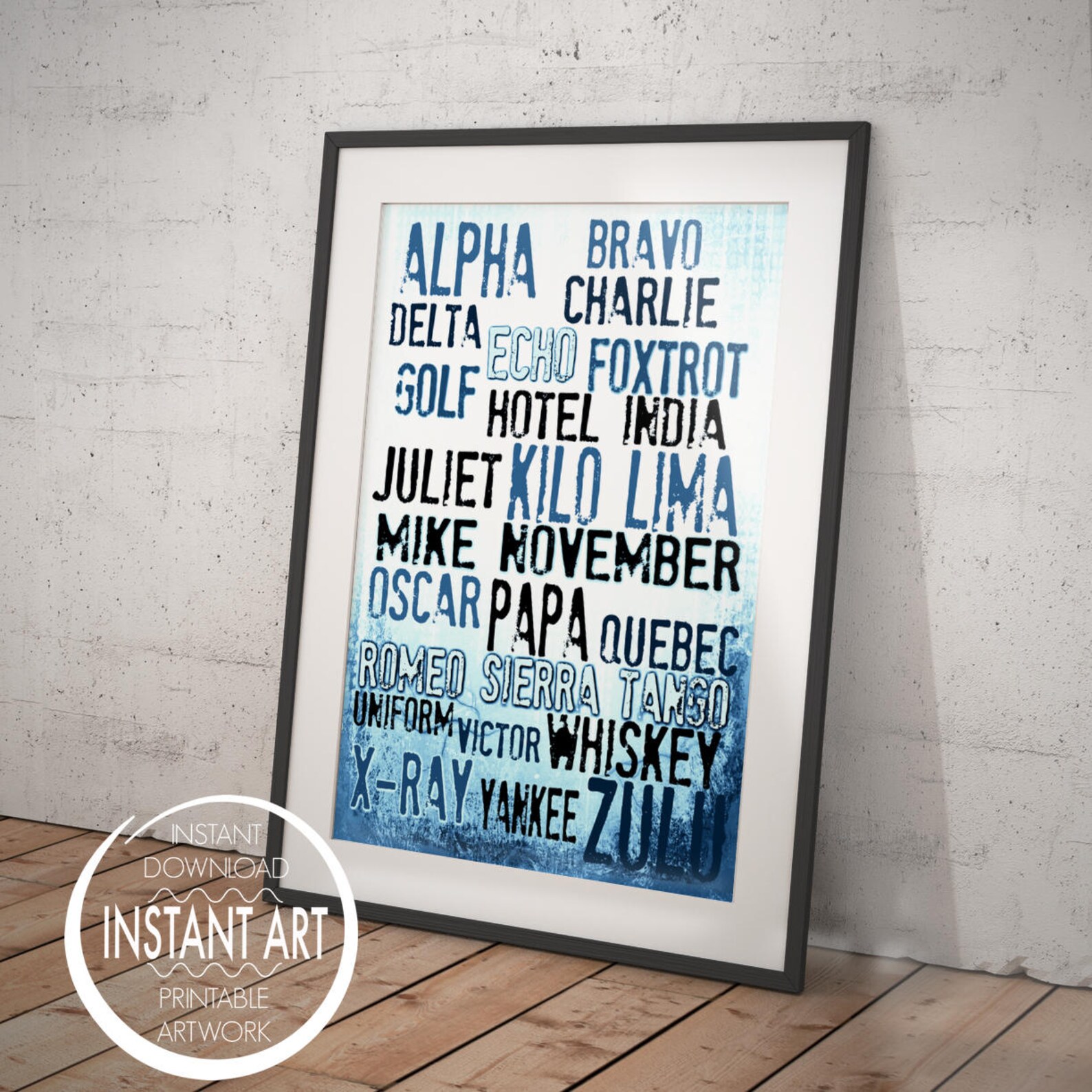 Kinderkamer NAVO Fonetisch Alfabet Radio Alfabet Print - Etsy Nederland