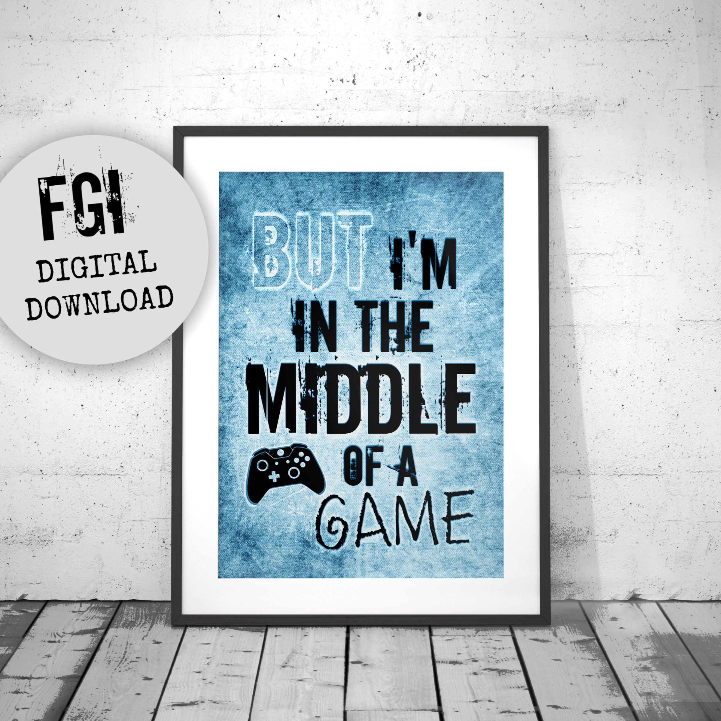 Set of three XBOX Video Game Prints for gamer room or boy | Etsy