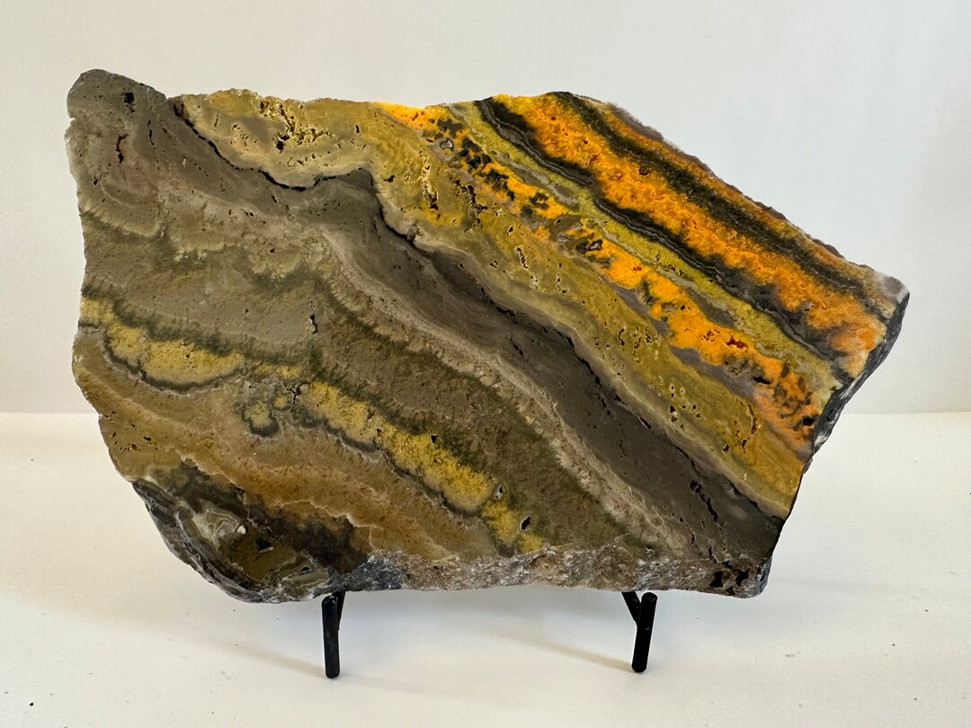 Bumble Bee Jasper Slab - Etsy