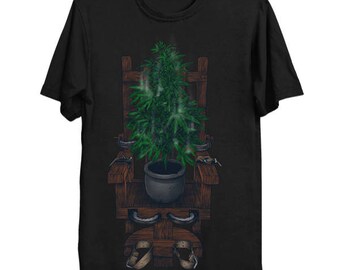 Cannabis T-Shirt Funny Marijuana Weed Legalize Pot Smoker THC | Etsy