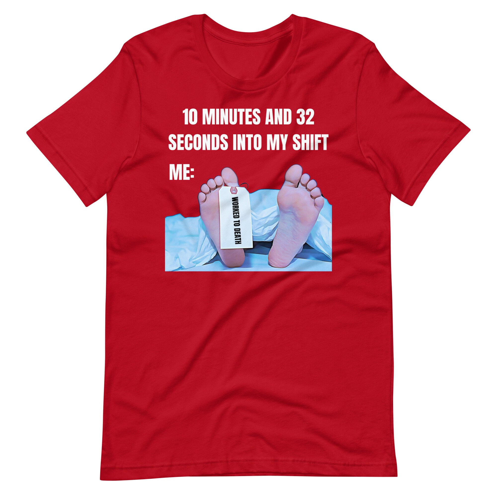 Funny Office Humor Work Shift Employee Manager Jobs Work Unisex T-shirt ...