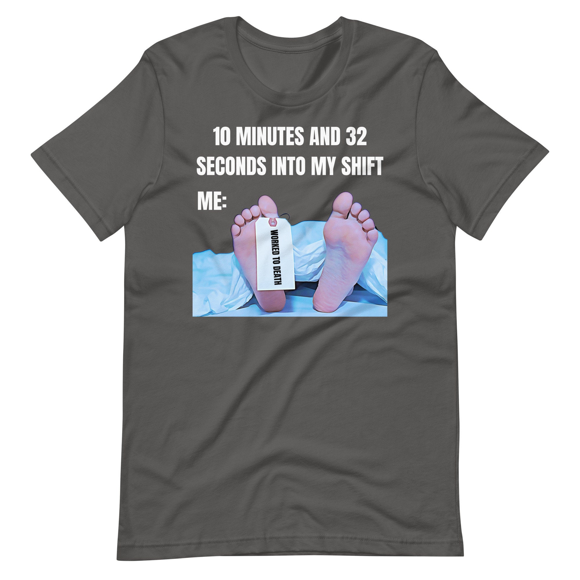 Funny Office Humor Work Shift Employee Manager Jobs Work Unisex T-shirt ...