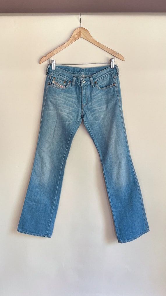 Early 2000s Diesel Light Wash Jeans, Made in Italy (2… - Gem