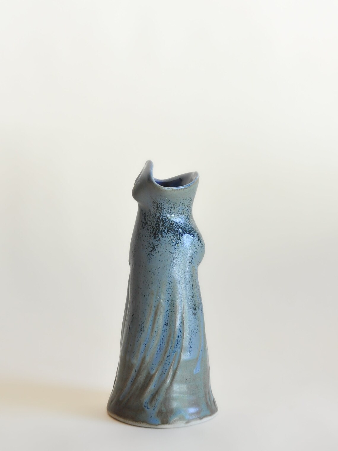 Studio Pottery Stoneware Figure Vase, Signed & Dated - Etsy