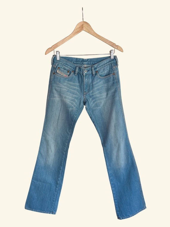 Early 2000s Diesel Light Wash Jeans, Made in Italy (2… - Gem