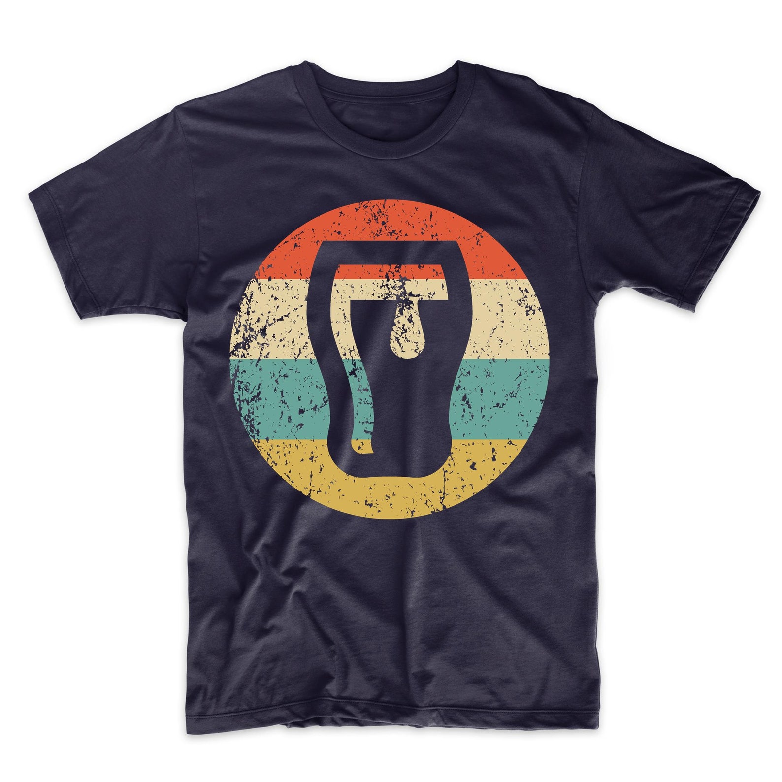 Craft Beer Drinker Shirt Retro Beer Glass Men's T-shirt - Etsy