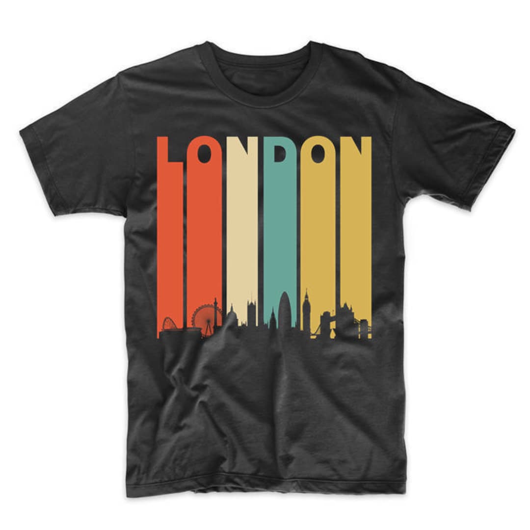 Men's London Shirt - Vintage Retro 1970's Style London England ...