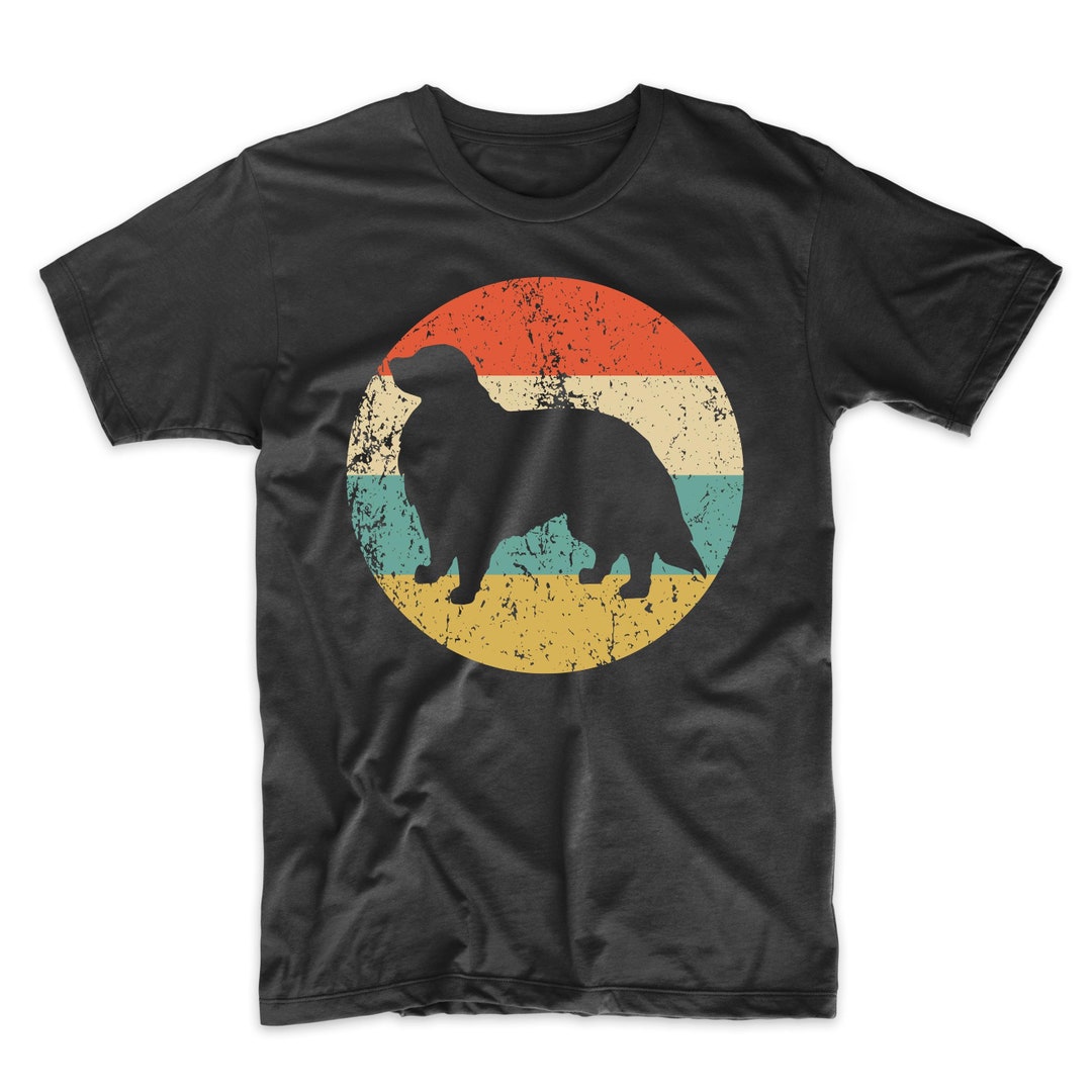 Men's Great Pyrenees Shirt Retro Great Pyrenees Dog Breed Icon T-shirt ...