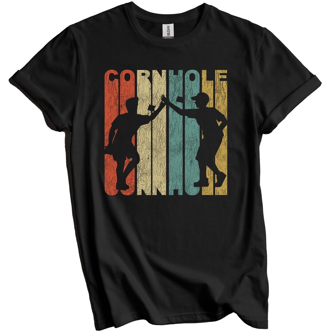 Retro Cornhole Shirt - Cornhole Toss T-shirt - Cornhole Tournament ...