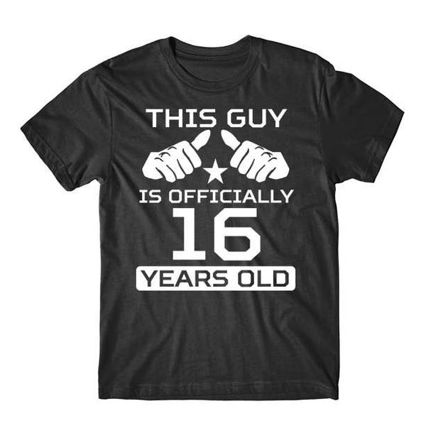 16th Birthday Shirt - Etsy