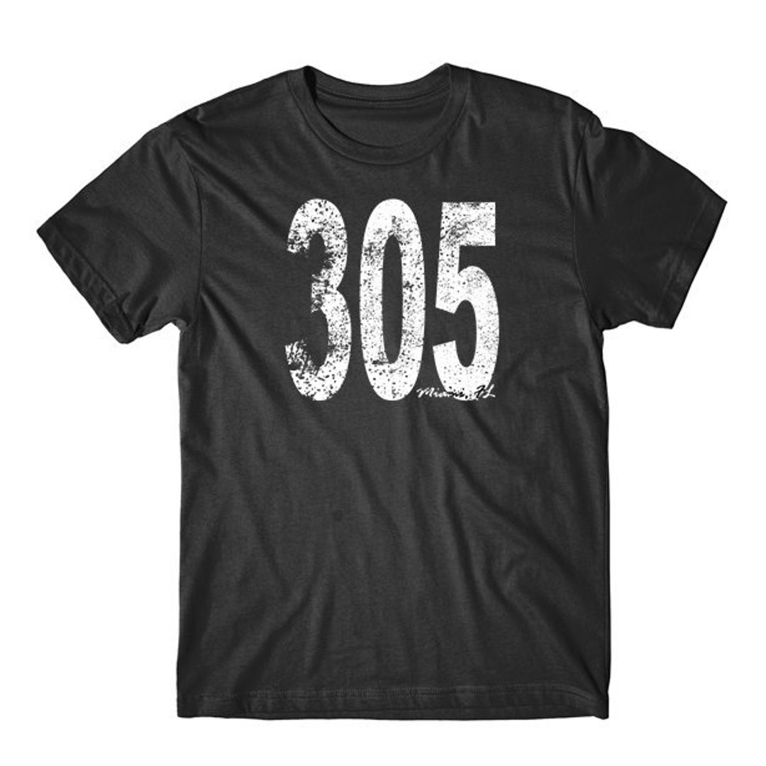 Miami Shirt - Retro Miami Area Code 305 T-shirt - Miami Florida Shirt ...