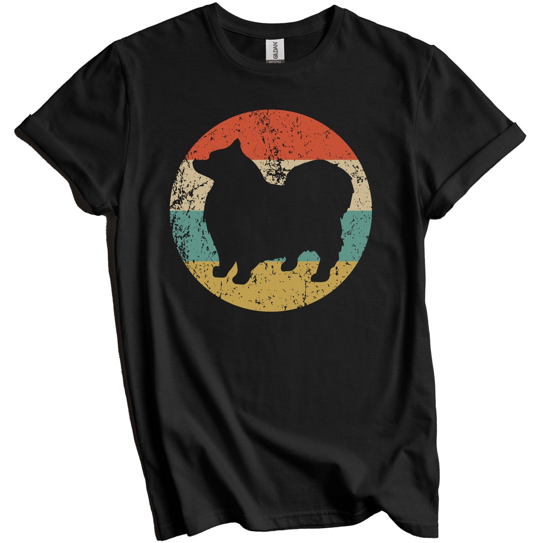 Retro Keeshond Shirt Vintage Style Keeshond Dog Breed Dog Owner T-shirt ...
