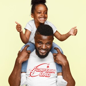 Captain Dad and Space Cadet Father's Day Matching Shirts - Father Son ...
