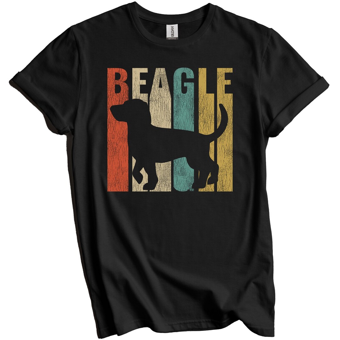 Beagle Shirt - Retro Beagle T-shirt - Gift for Beagle Owner - 1960's ...