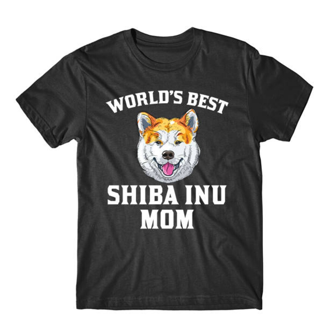 Shiba Inu Shirt World's Best Shiba Inu Mom Dog Owner | Etsy
