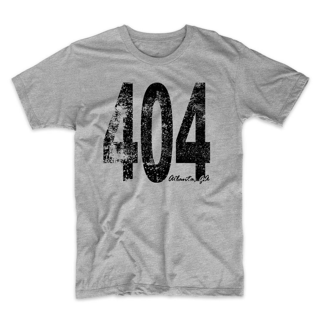 Retro Atlanta Shirt - Area Code 404 Atlanta Georgia T-shirt - Etsy