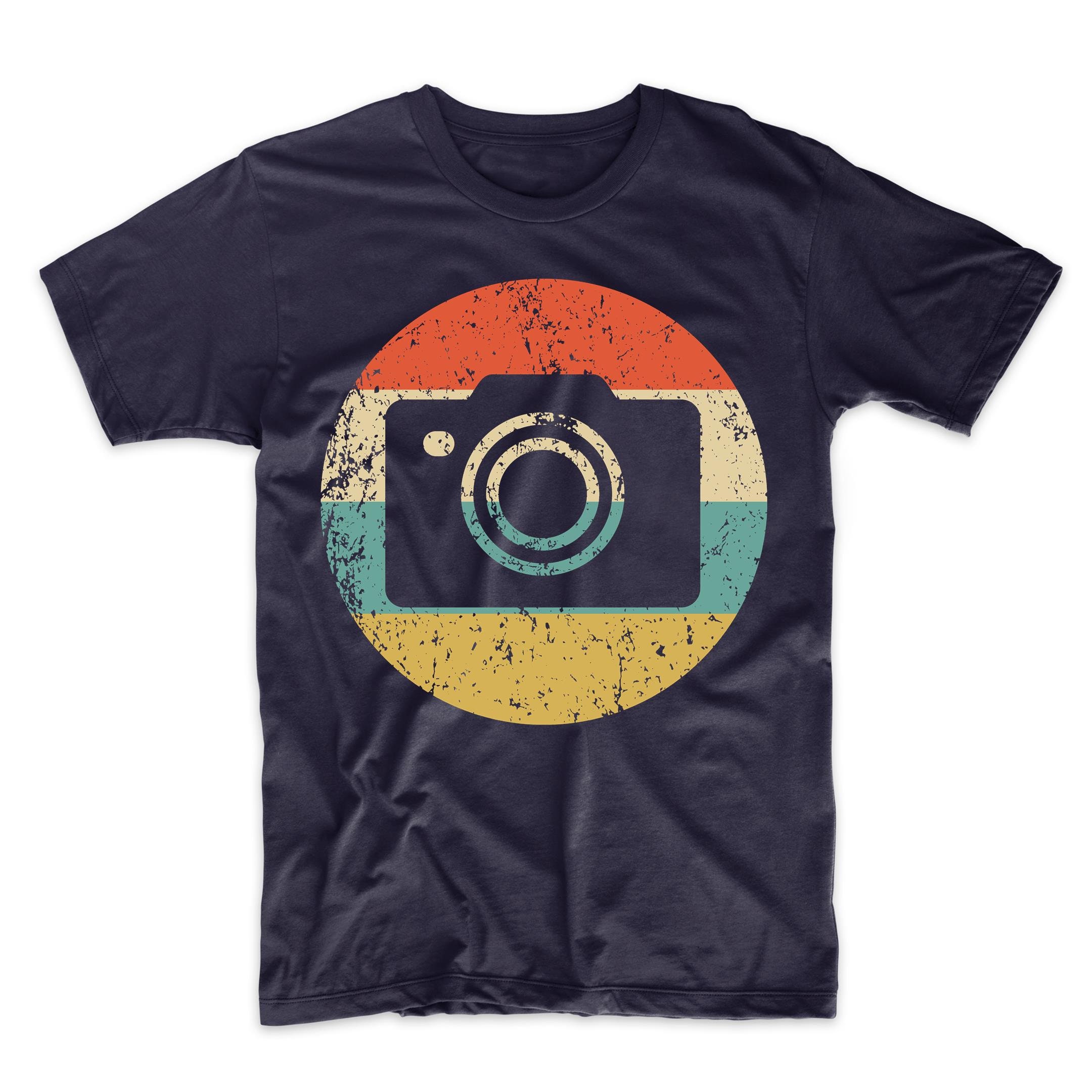 Photographer Shirt Vintage Retro Camera Men's T-shirt - Etsy