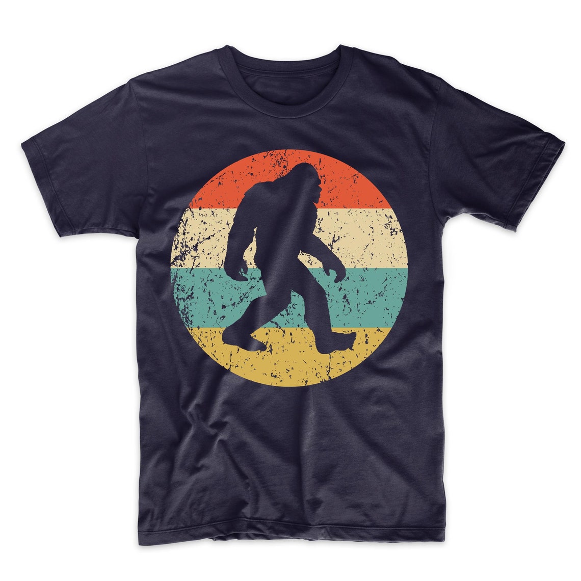Men's Bigfoot Shirt Retro Sasquatch Icon T-shirt | Etsy