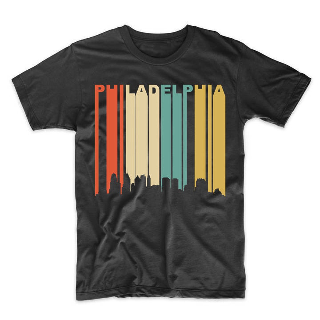 Philadelphia T-shirt - Vintage Retro 1970's Style Philadelphia ...