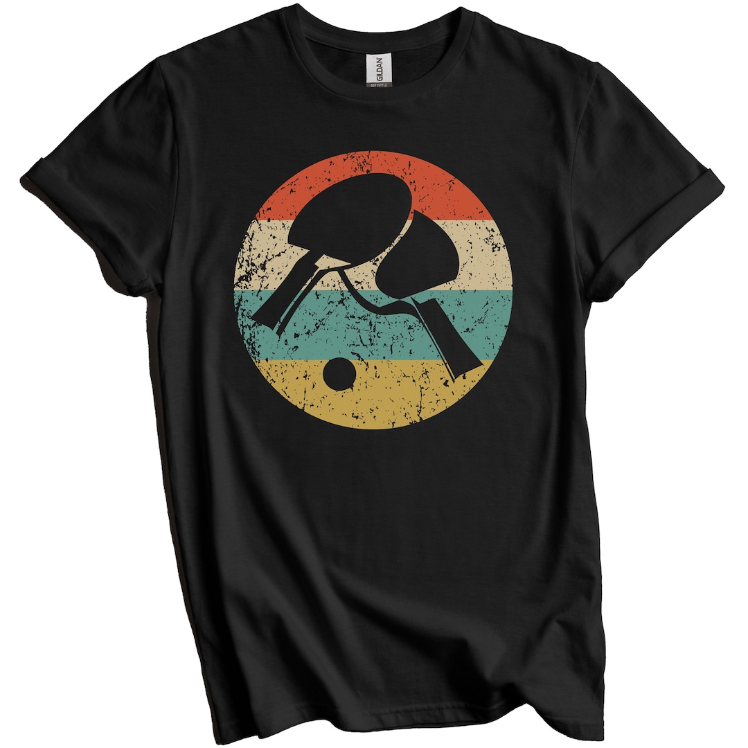 Table Tennis Shirt - Table Tennis Player Gift - Retro Table Tennis ...