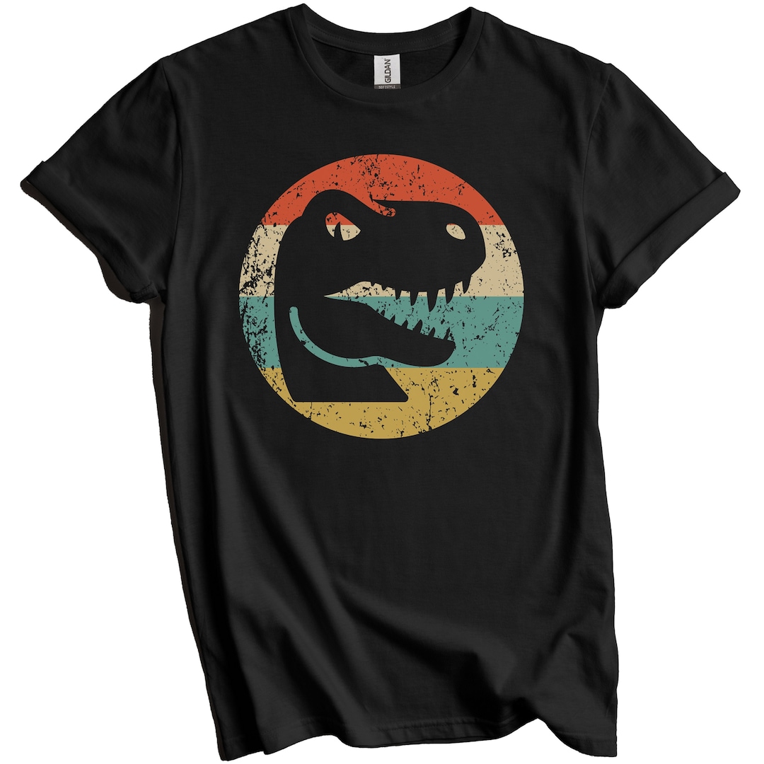 Tyrannosaurus Rex Shirt - Dinosaur Gift - Retro Dinosaur T-shirt - T ...