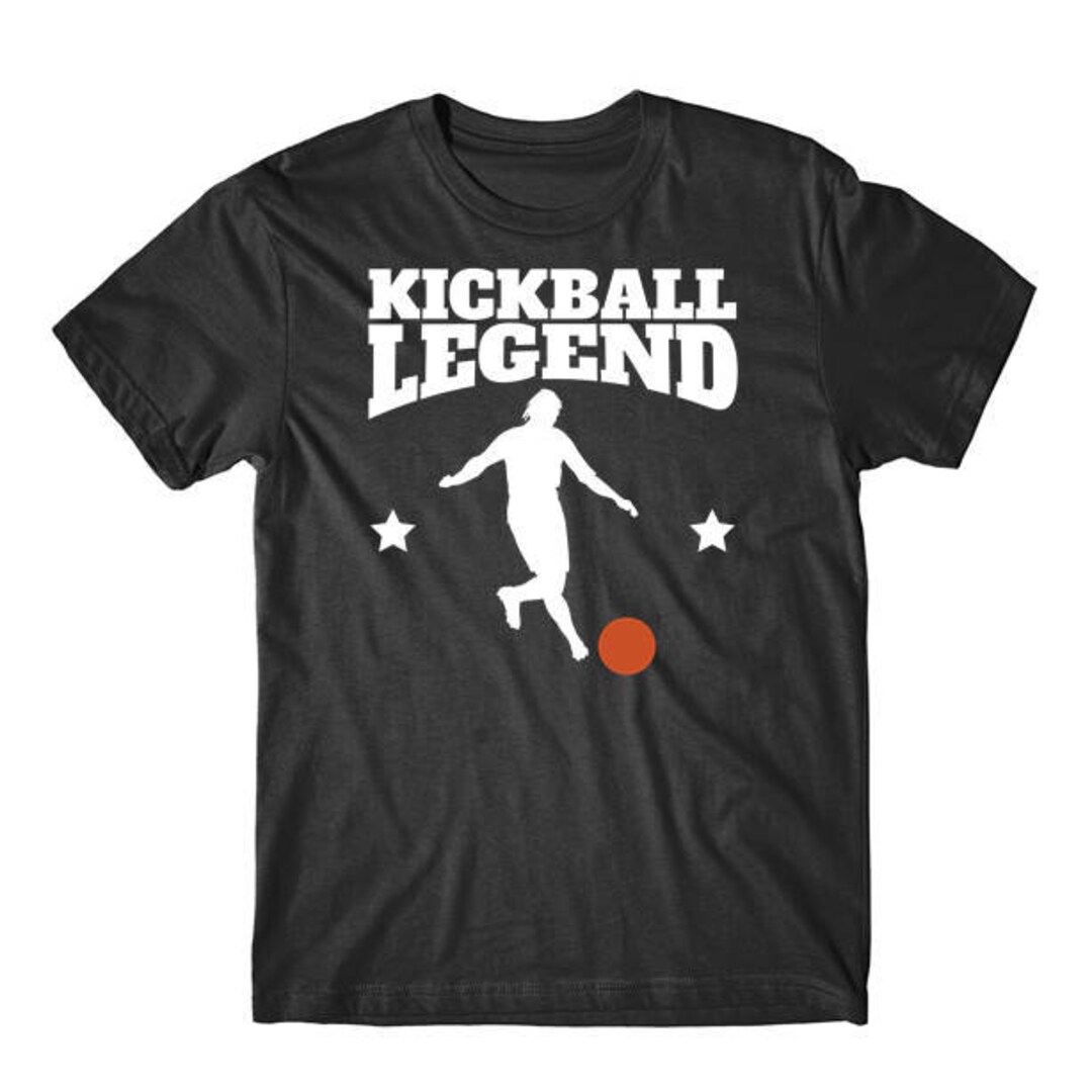 Men's Kickball Shirt - Retro Kickball Legend T-shirt for Kickball ...