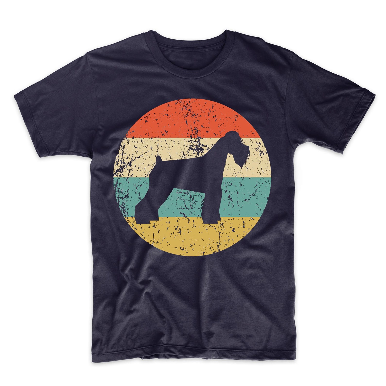 Schnauzer Shirt Vintage Retro Schnauzer T-shirt Dog - Etsy