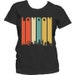 Women's London Shirt - Retro 1970's Style London England Cityscape ...