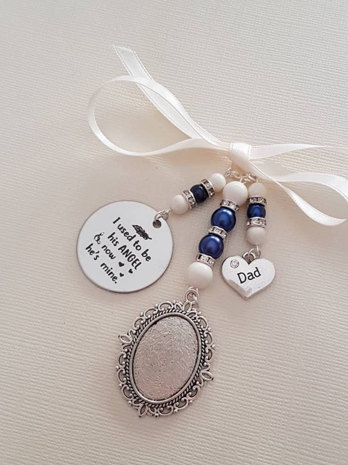 Bouquet Locket Wedding Bouquet Charmbridal Bouquet Charm | Etsy