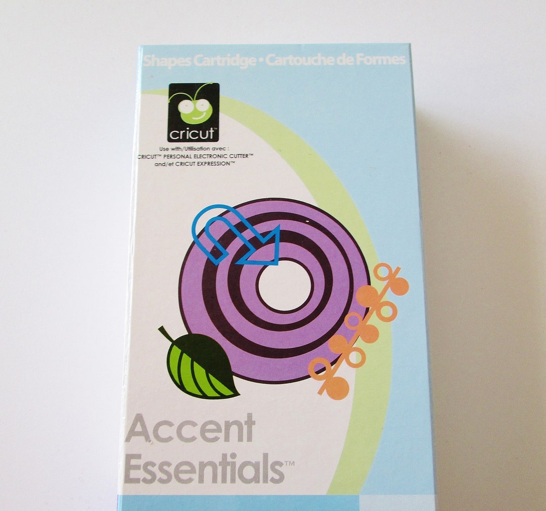 Cricut* ACCENT ESSENTIALS Cartridge ~ Teaching Tool ~ Die Cut Flora ...