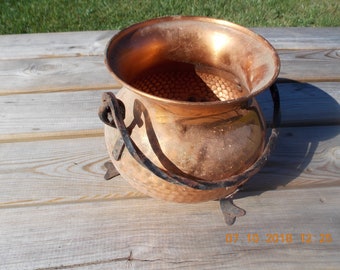 Vintage brass fairy cauldron mini sized ritual cauldron | Etsy