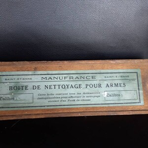 Vintage French Ruffle Gun Cleaning Tools Barrel Cleaner - Etsy