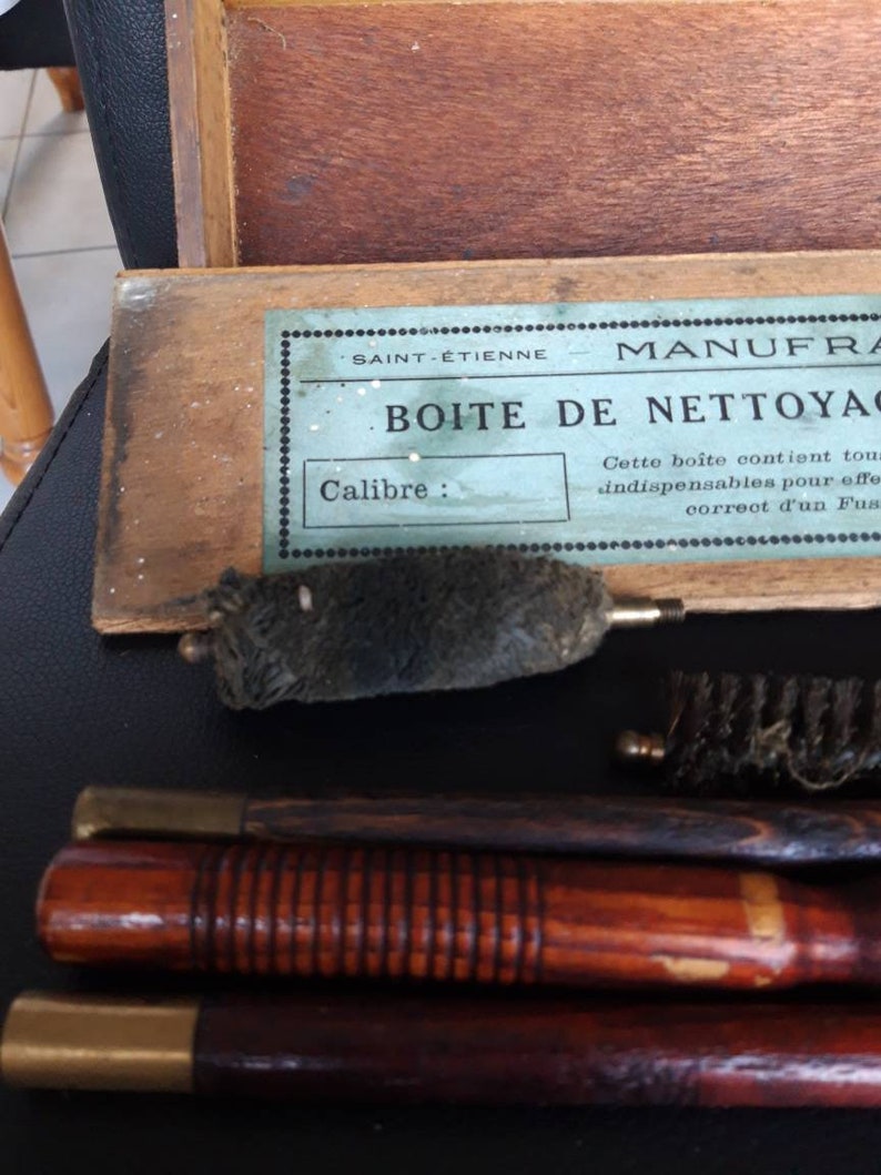 Vintage French Ruffle Gun Cleaning Tools Barrel Cleaner | Etsy