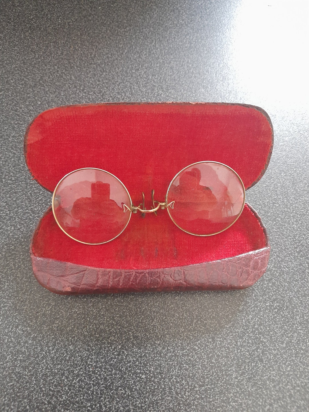 Vintage French Clip on Glasses Spectacles - Etsy