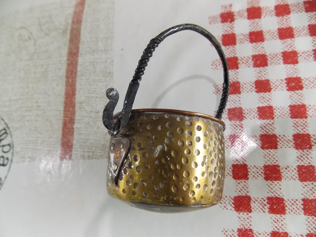 Vintage Brass Fairy Cauldron, Mini Sized Ritual Cauldron, Witches ...