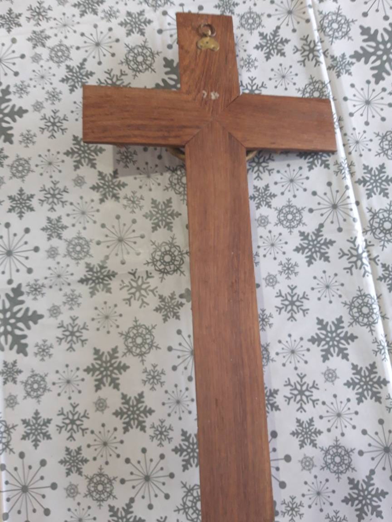 French Jesus on Cross Wood Wall Hanging Crucifix - Etsy