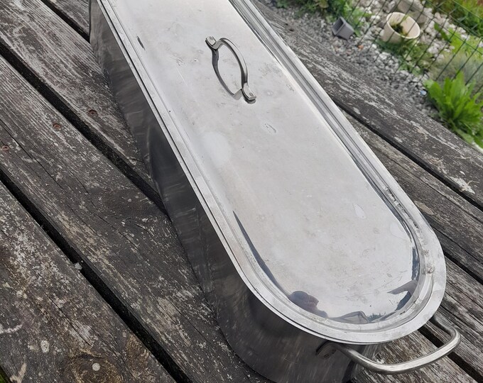 French Stainless Steel Fish Poacher Salmon Kettle - Etsy