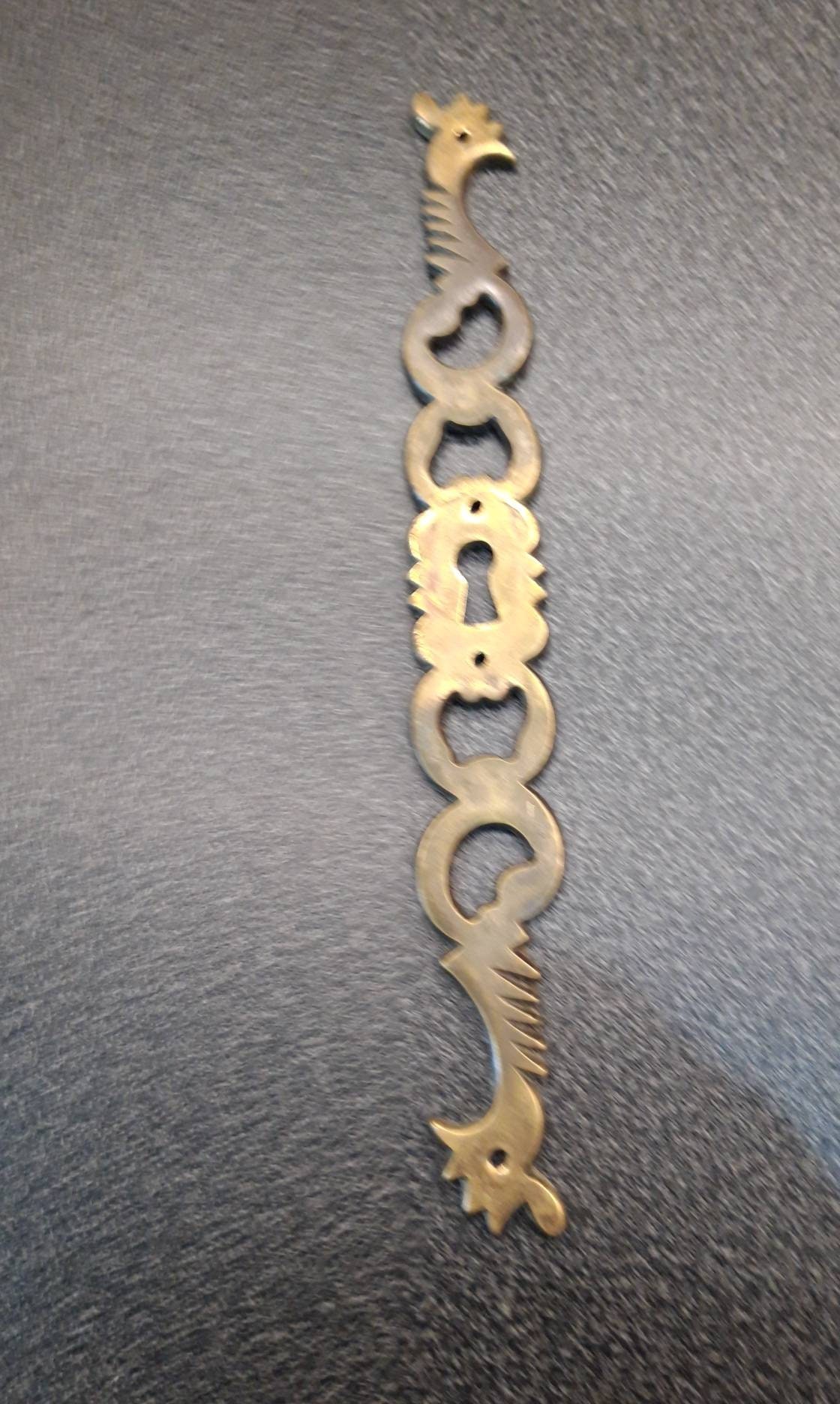 Vintage French Cupboard Door Key Hole Escutching - Etsy