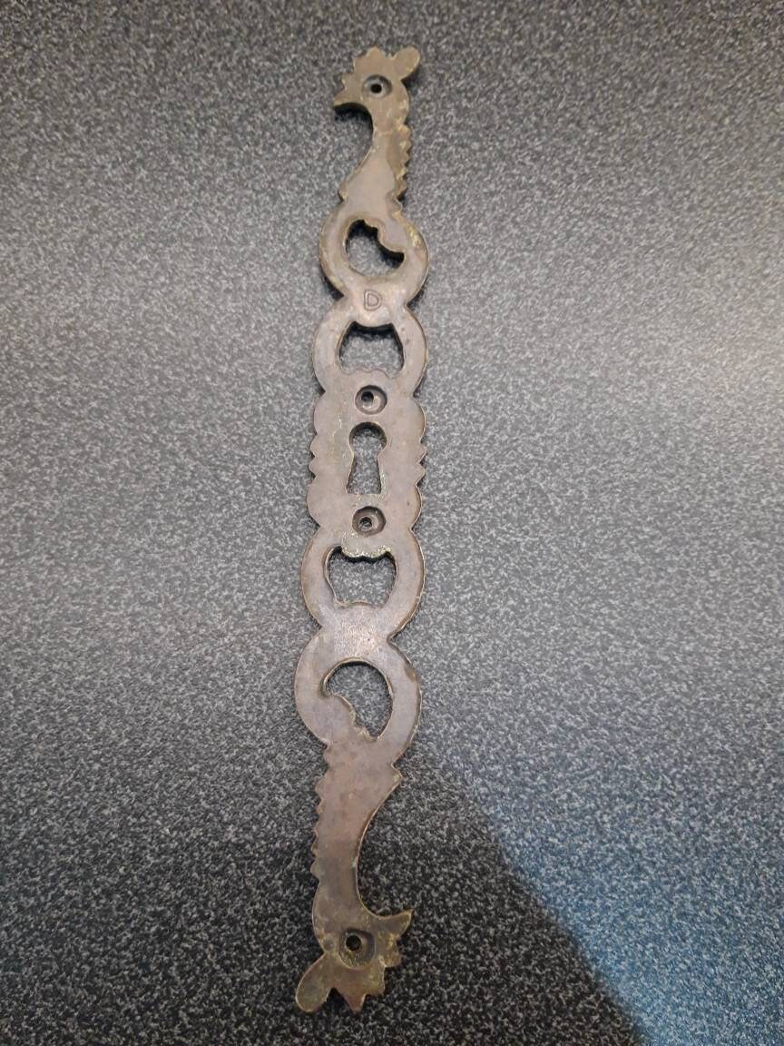 Vintage French Cupboard Door Key Hole Escutching - Etsy