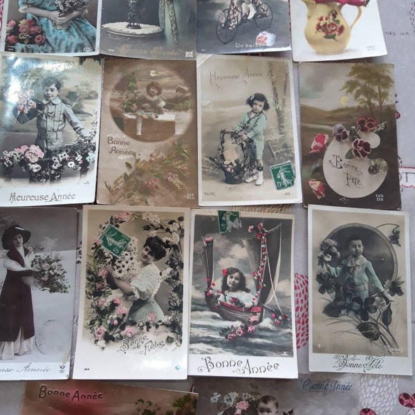 French Postcards - Etsy