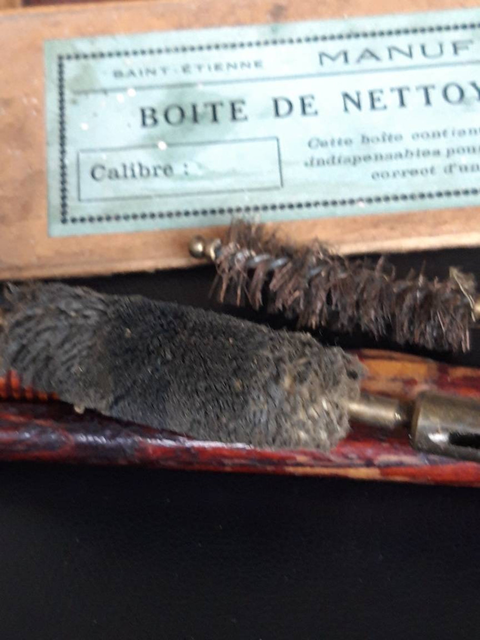 Vintage French Ruffle Gun Cleaning Tools Barrel Cleaner | Etsy