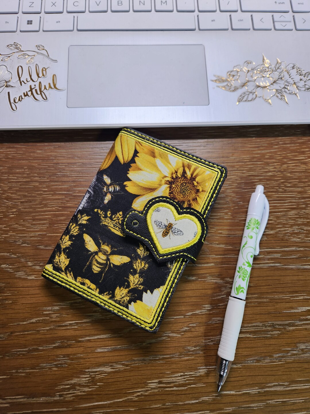 Decorative Notebook Cover for Notes, Shopping Lists, Appointments, Etc ...