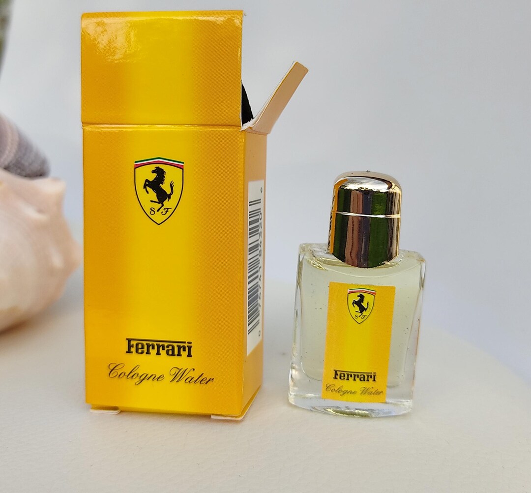Ferrari Cologne Water 4ml Eau De Toilette - Vintage Very Rare 4ml ...