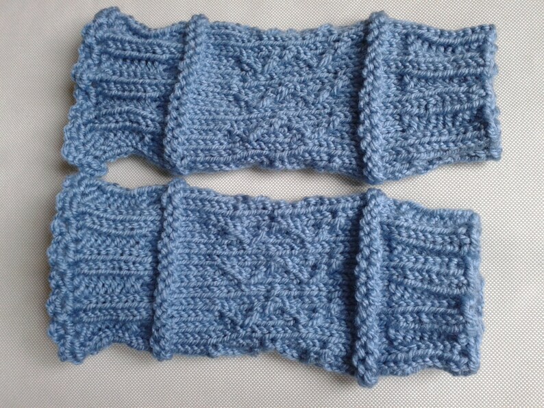 Leg Warmers, Shoe Cuffs, Ankle Cuffs, Grey Knit Cuffs, Ankle Warmers ...