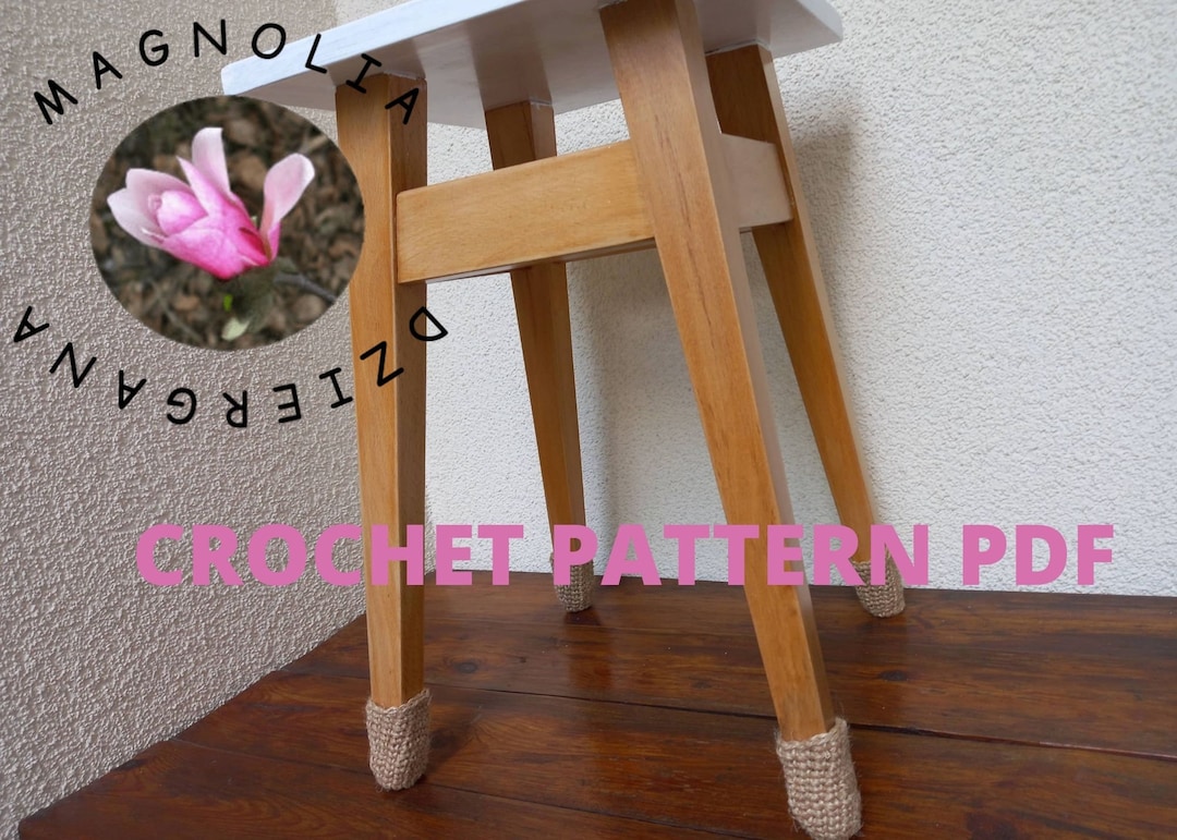 Crochet Pattern PDF Socks for Chair Legs, PDF PATTERN in English and in ...