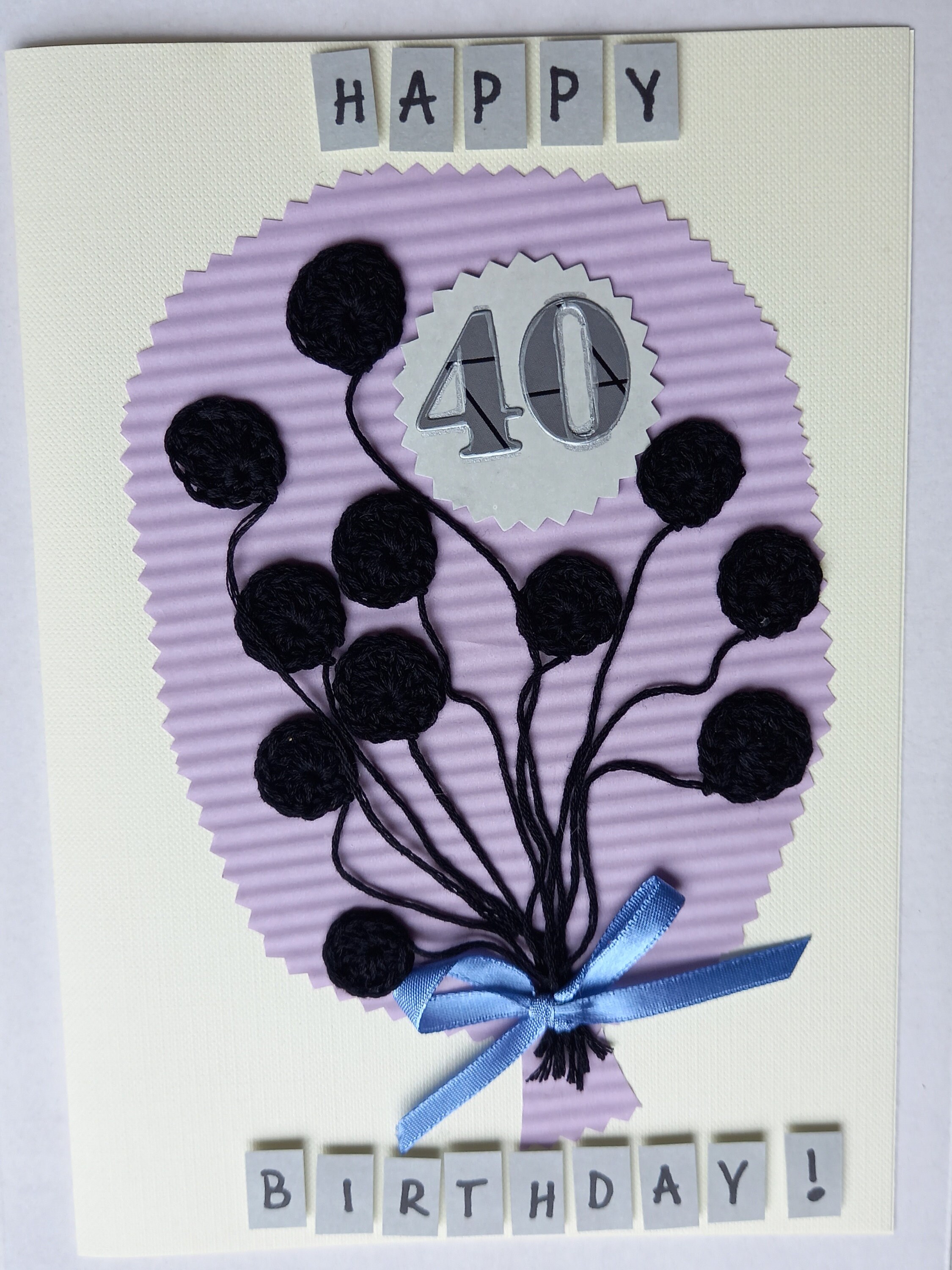 Birthday Card for 40 Years for a Man, 40th Birthday Card for Him ...