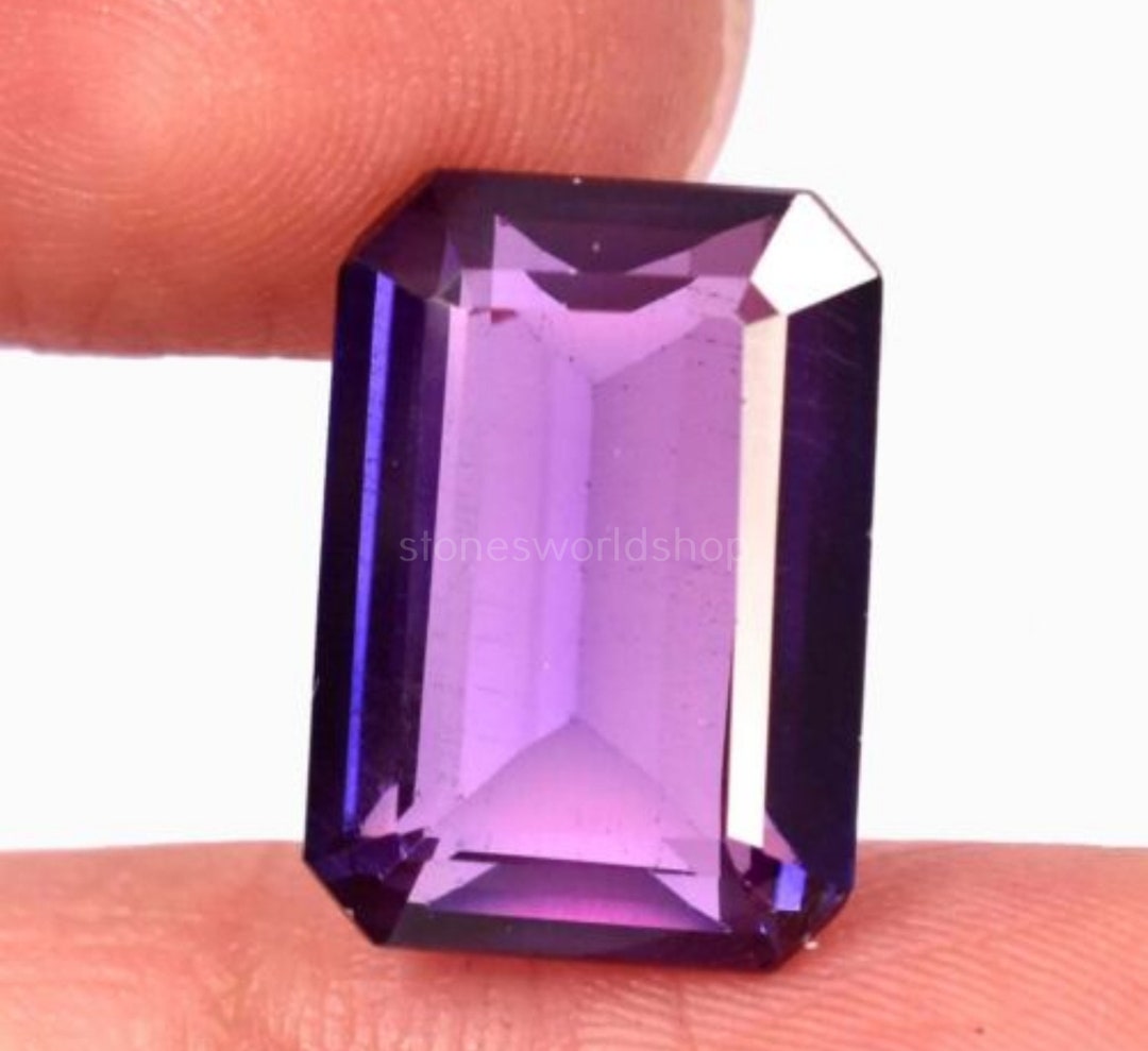 AAA Flawless Ceylon Taaffeite | 16x12mm Emerald Cut Faceted Loose ...