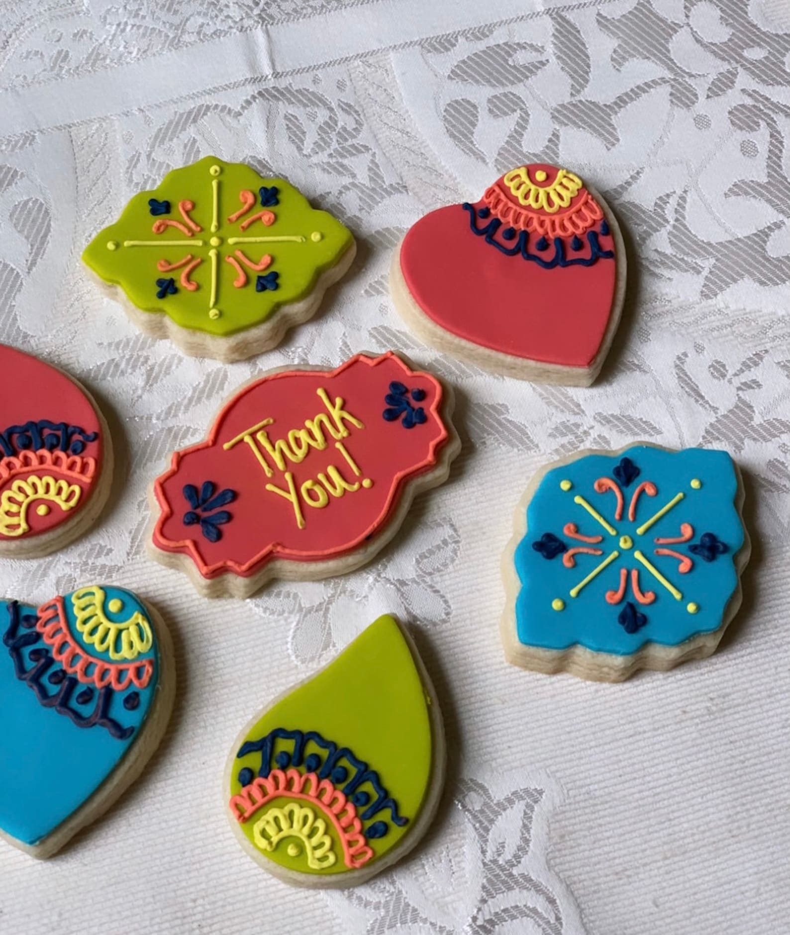 Henna/mehendi Sugar Cookies - Etsy