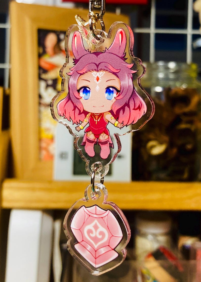 YCH Cute Pose Mini Charm Custom Art Commission Chibi Anime Game Movie ...